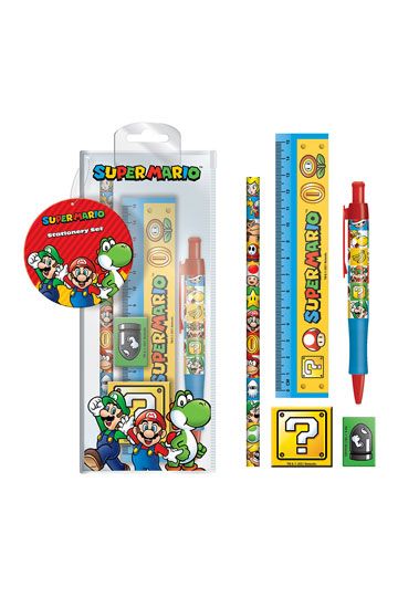 Super Mario 5-Piece Stationery Set – Puca Puca Games