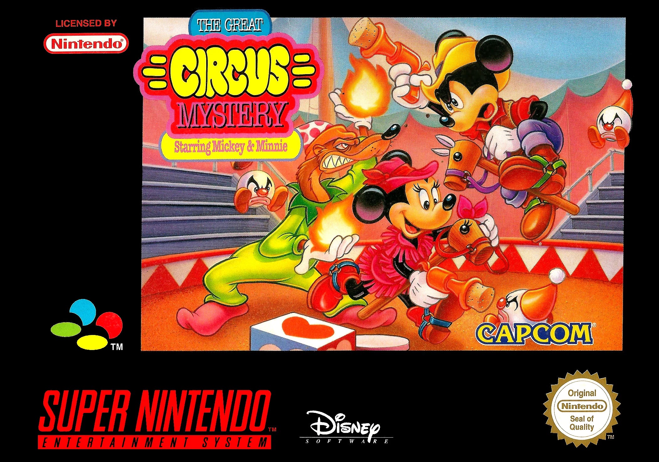 Super Nintendo: The Great Circus Mystery – Puca Puca Games
