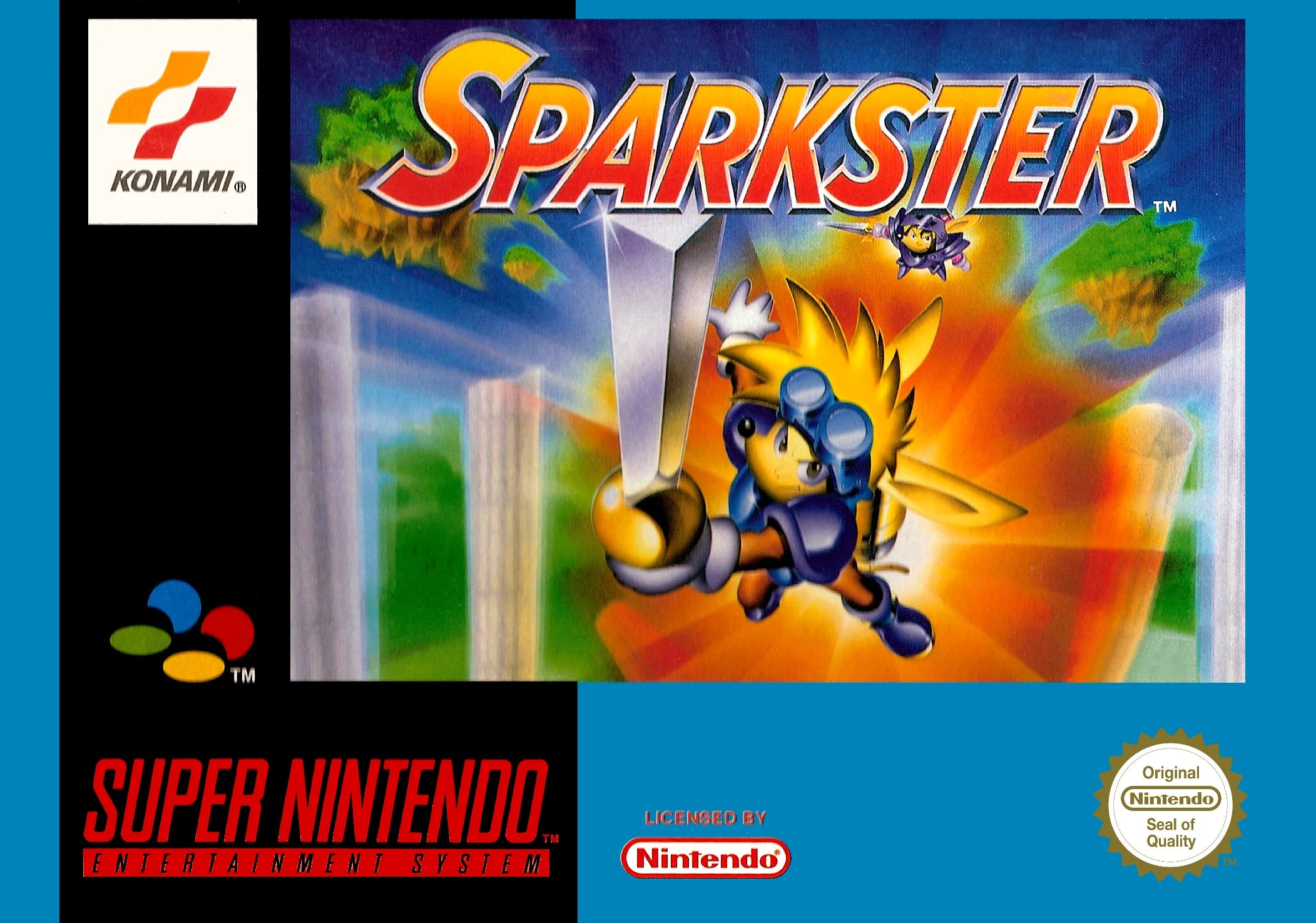 Super Nintendo: Sparkster – Puca Puca Games
