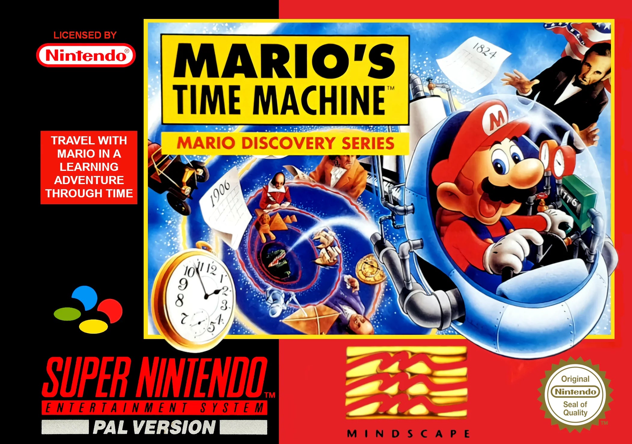 Super Nintendo: Mario's Time Machine – Puca Puca Games