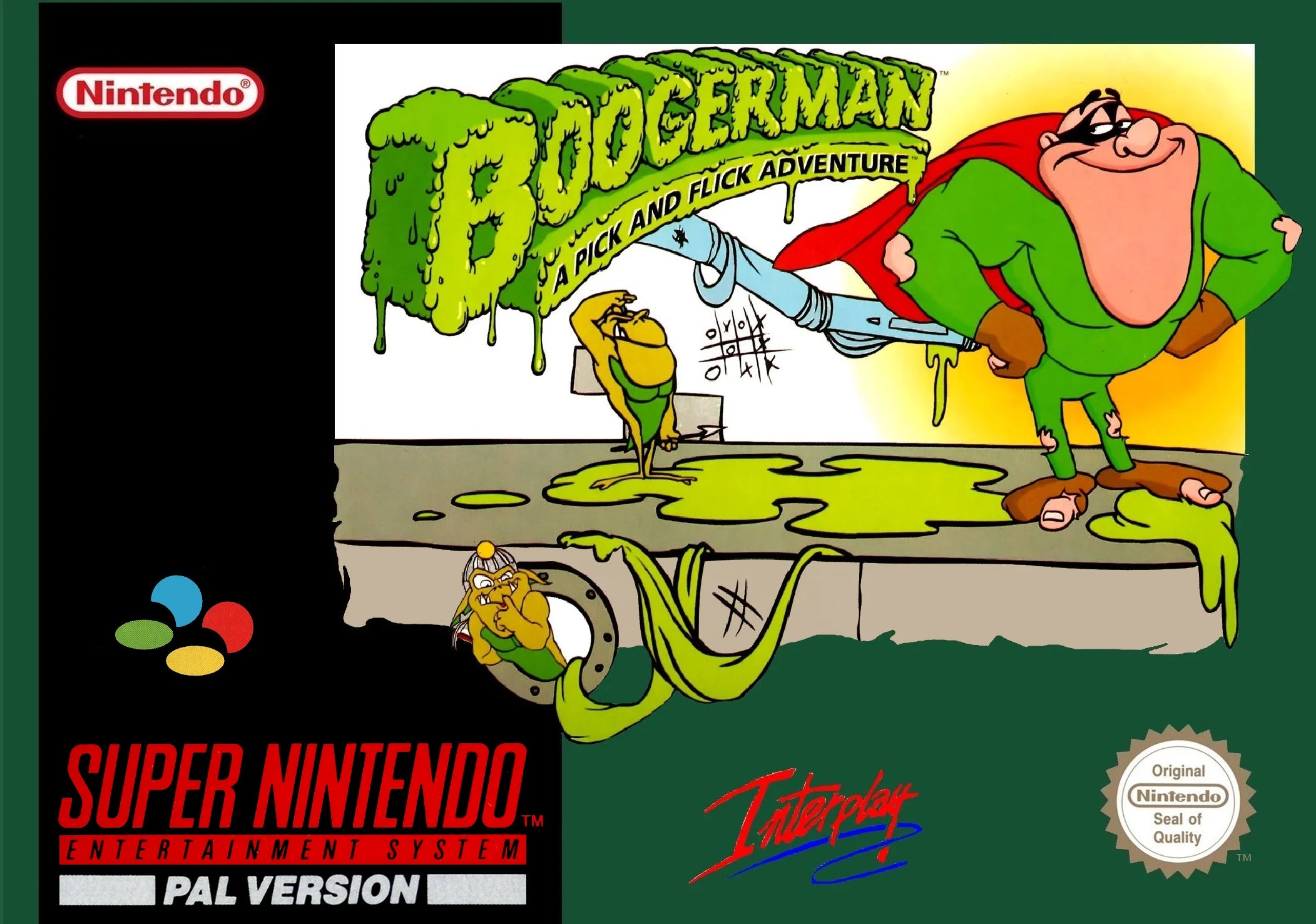 Super Nintendo: Boogerman A Pick and Flick Adventure – Puca Puca Games