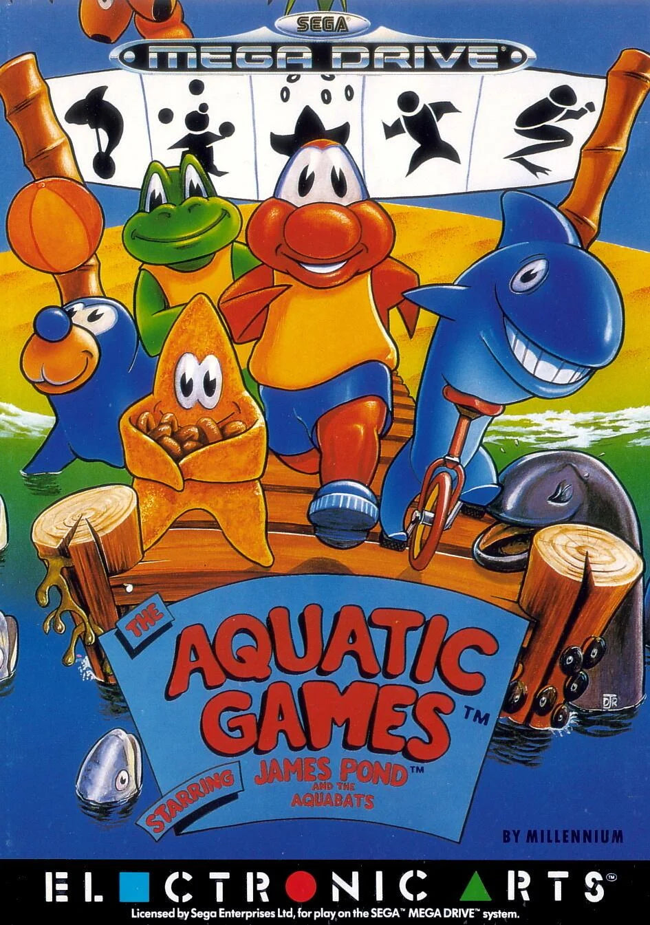 Mega Drive: Aquatic Games – Puca Puca Games