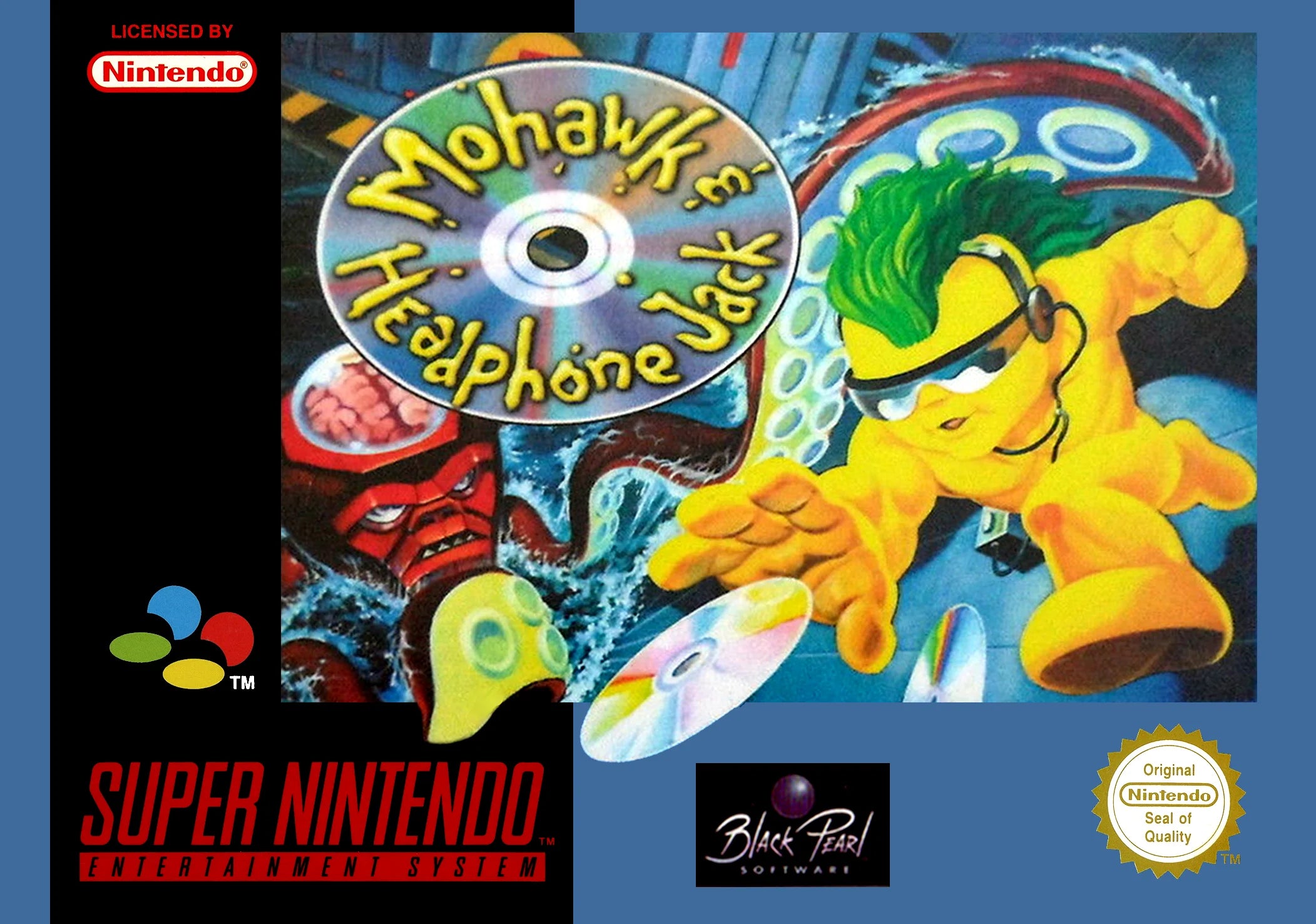 Super Nintendo: Mohawk and Headphone Jack – Puca Puca Games