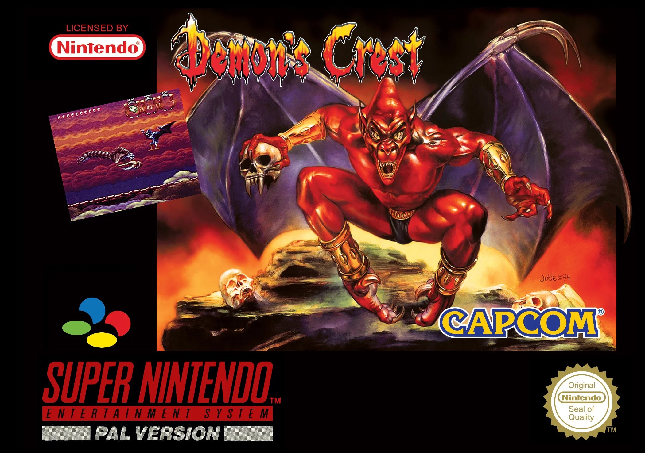 Super Nintendo: Demon's Crest – Puca Puca Games