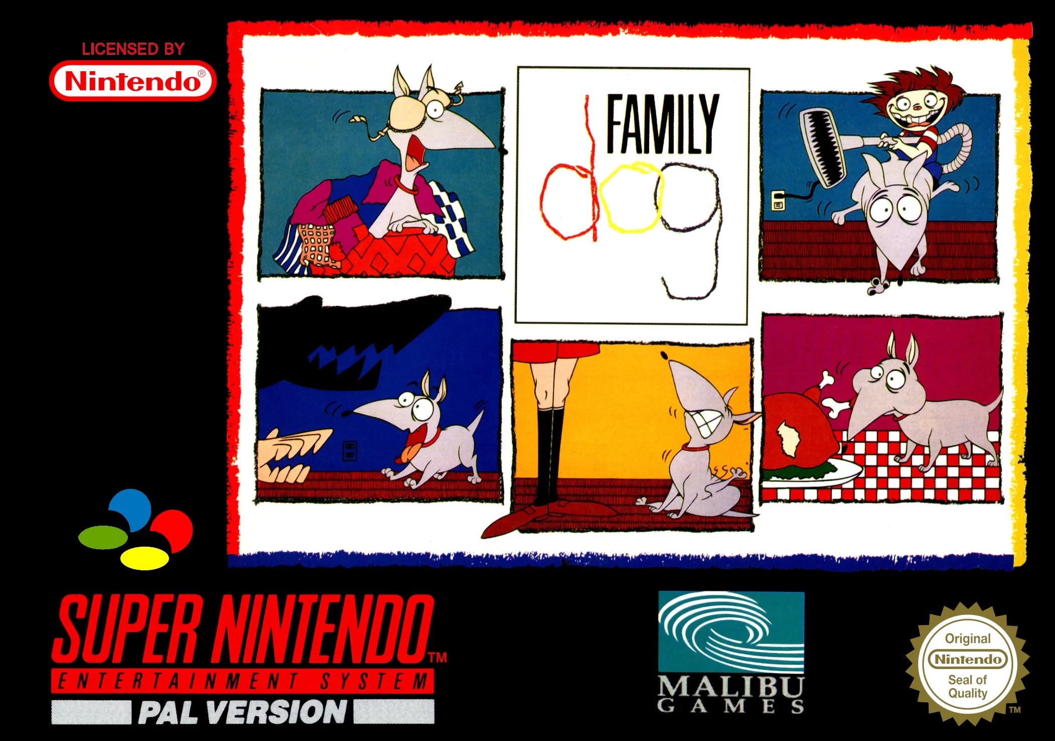 Super Nintendo: Family Dog – Puca Puca Games