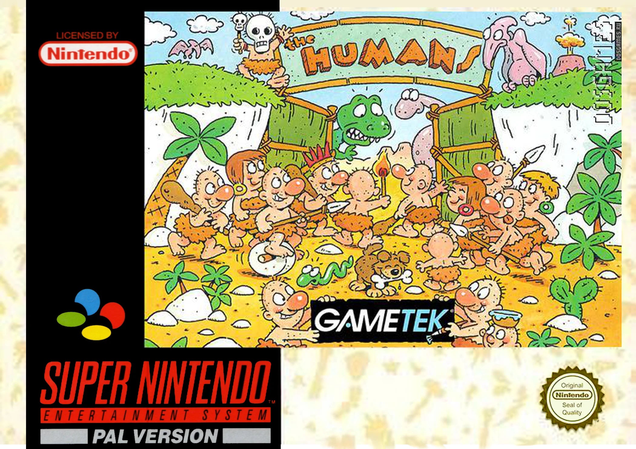 Super Nintendo: The Humans – Puca Puca Games