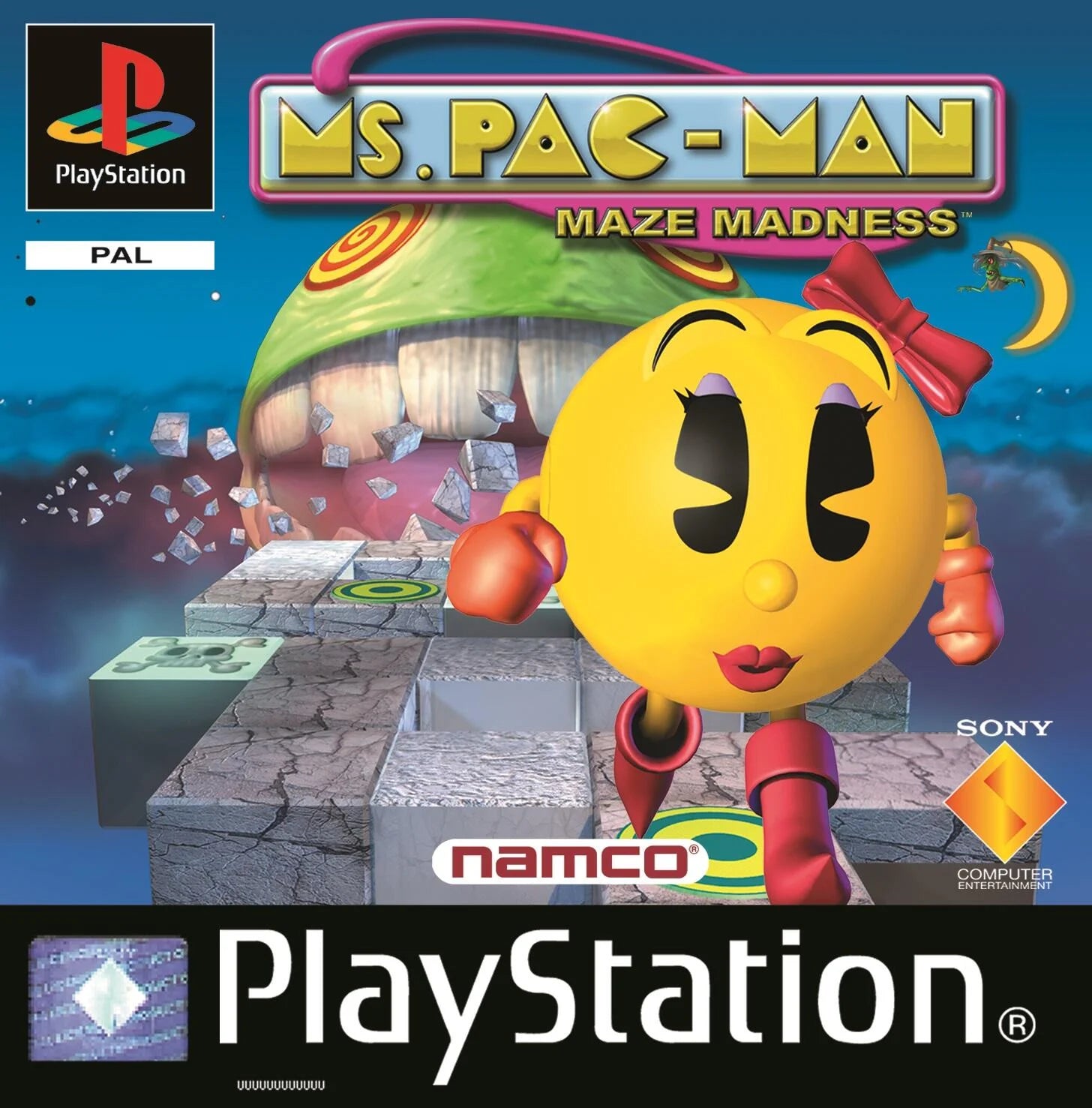Playstation: Ms. Pac-Man Maze Madness – Puca Puca Games