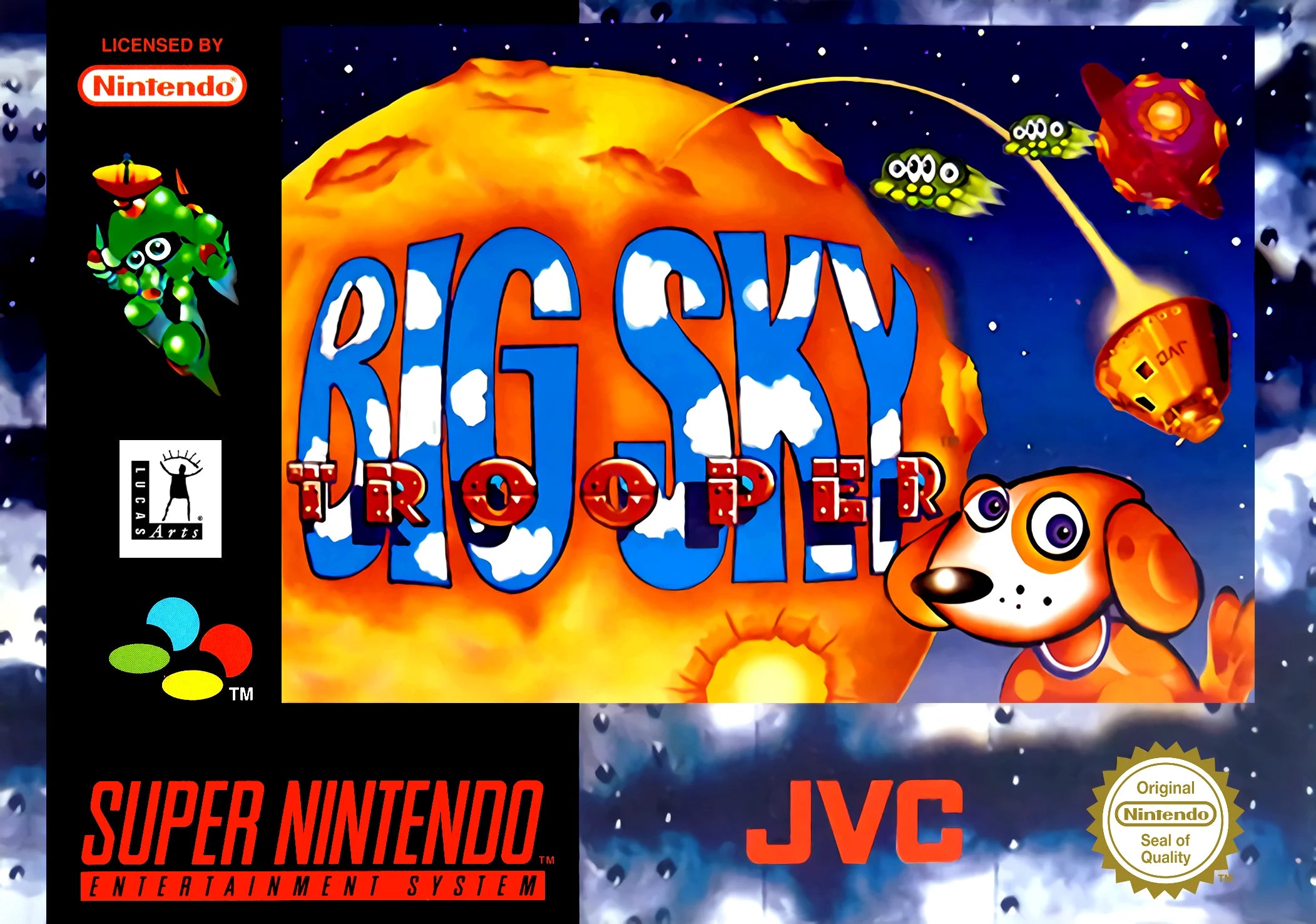 Super Nintendo: Big Sky Trooper – Puca Puca Games