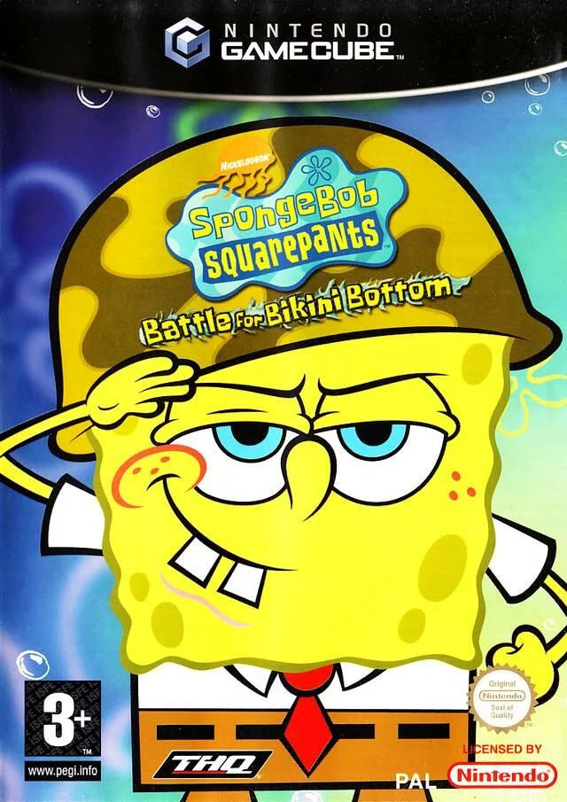 GameCube: SpongeBob SquarePants Battle for Bikini Bottom – Puca Puca Games