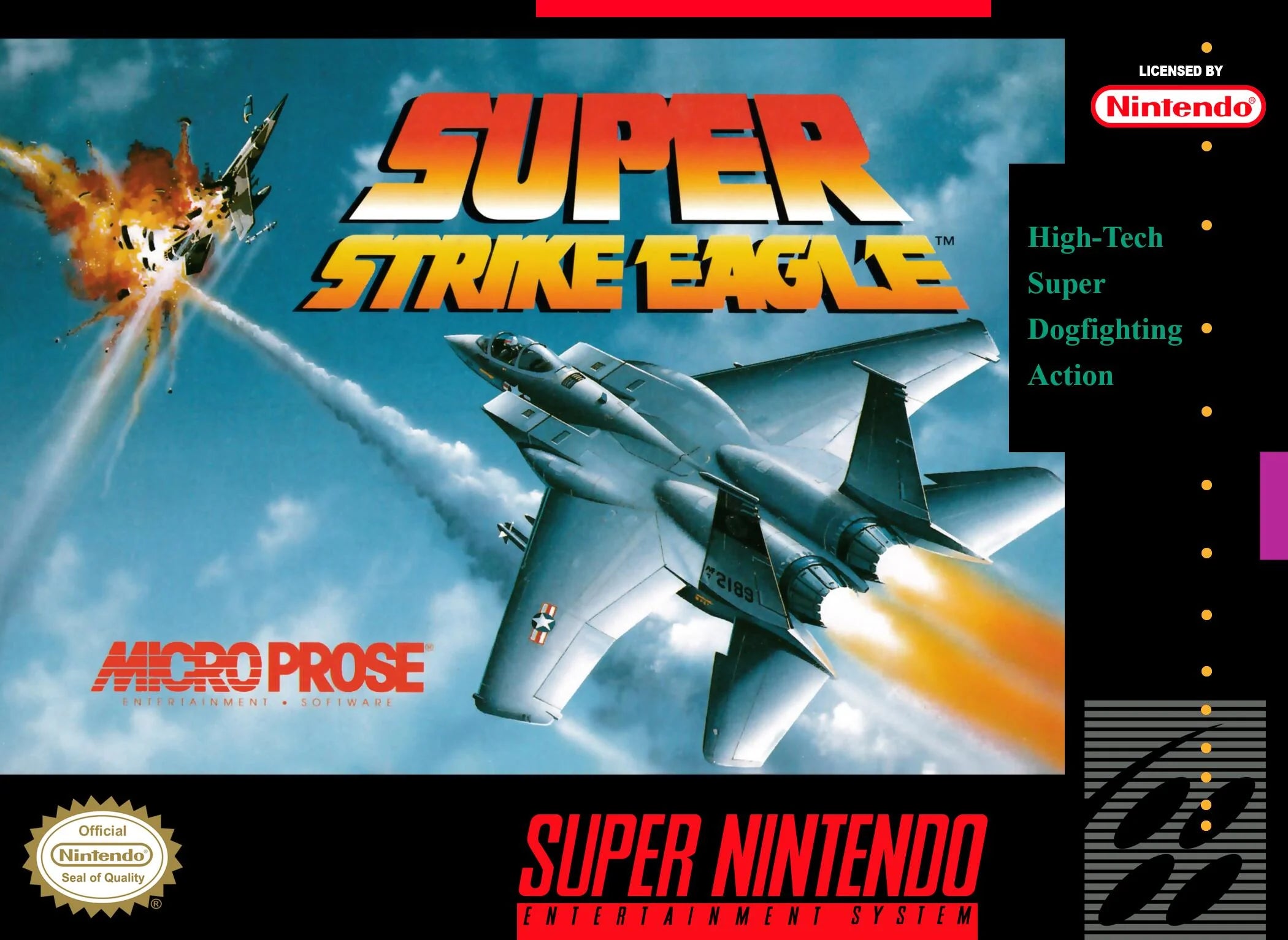 Super Nintendo: Super Strike Eagle – Puca Puca Games