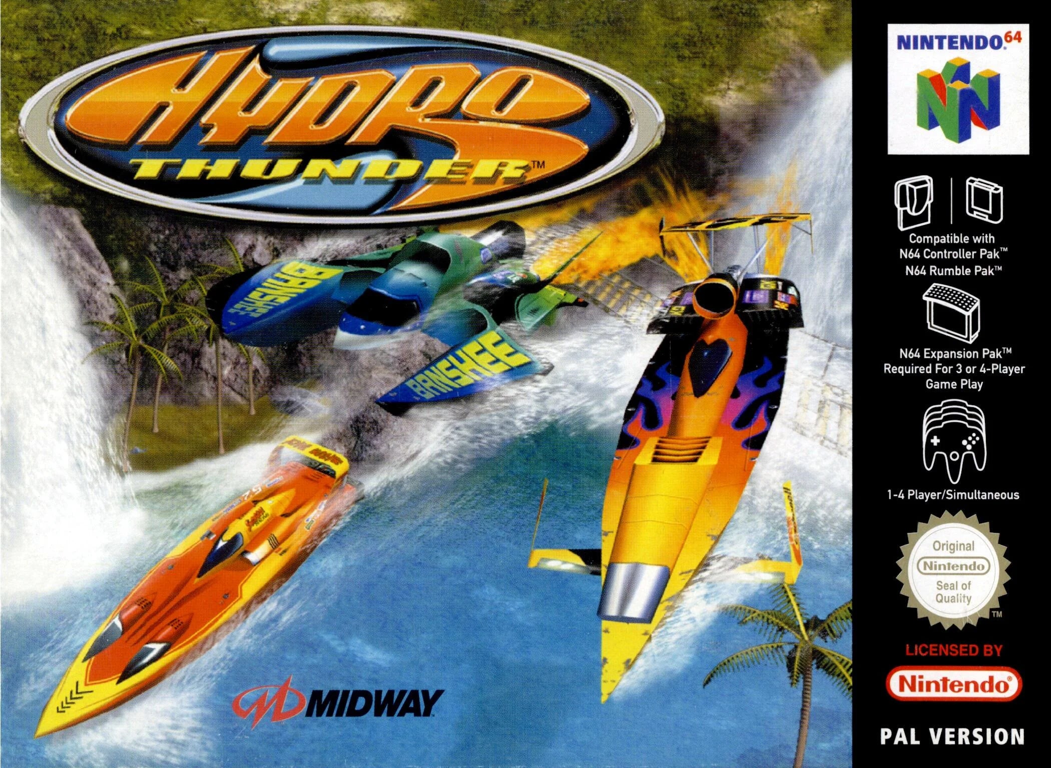 Nintendo 64: Hydro Thunder – Puca Puca Games